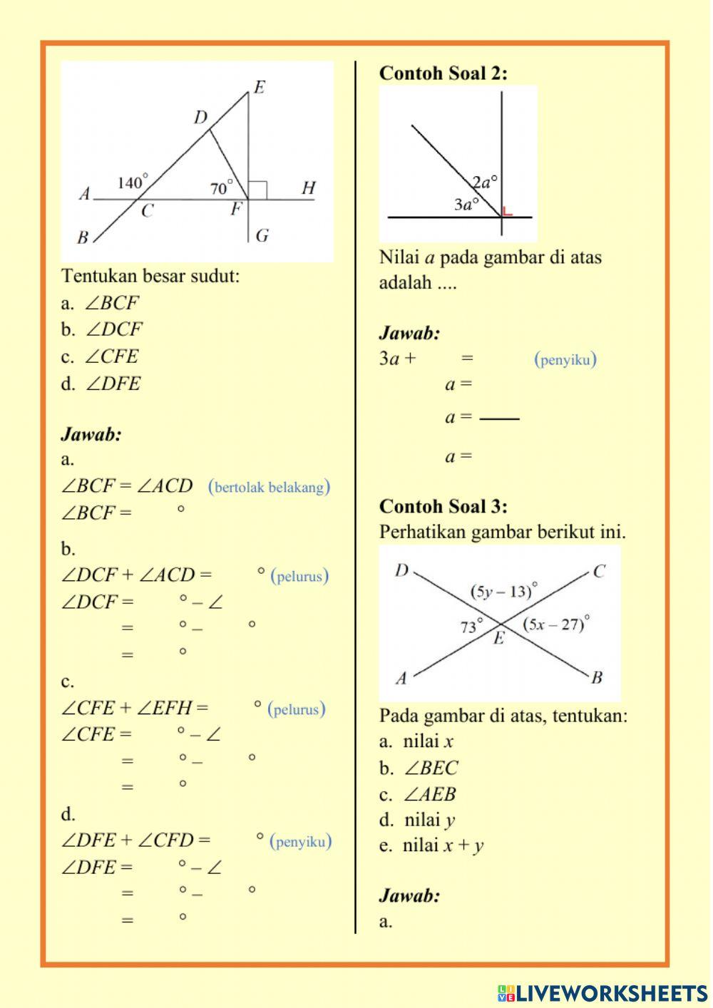 Pelurus, Penyik… | Free Interactive Worksheets | 751960