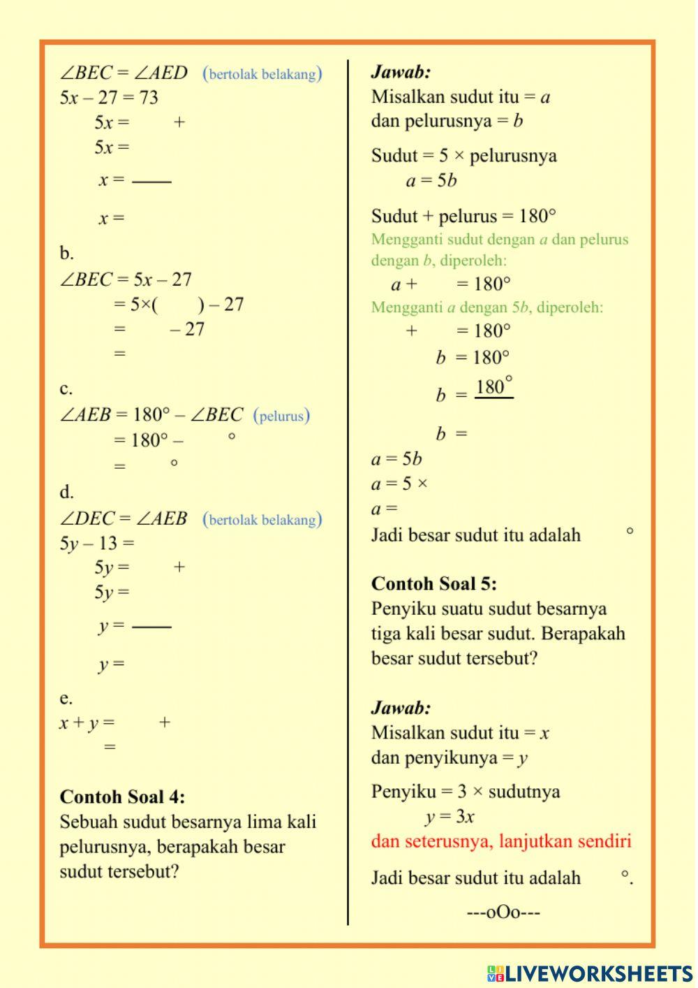 Pelurus, Penyik… | Free Interactive Worksheets | 751960