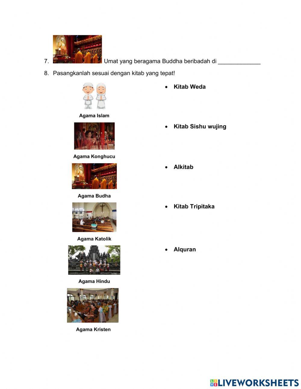 Tugas Pramuka Pertemuan 3 worksheet | Live Worksheets