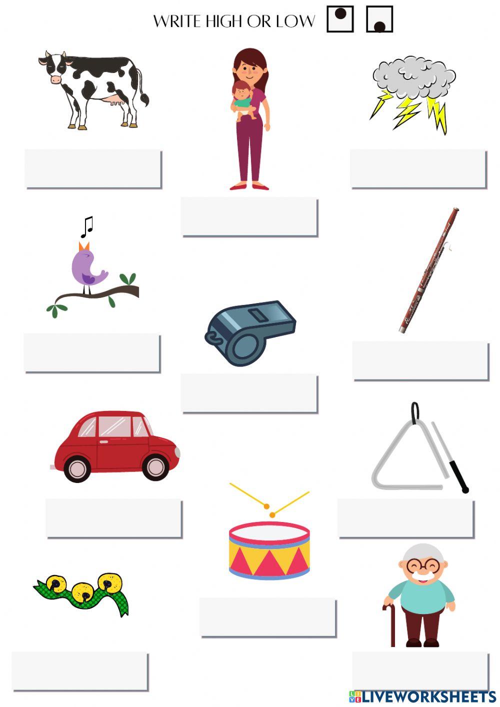 752810 | High or Low | tinamusical | LiveWorksheets