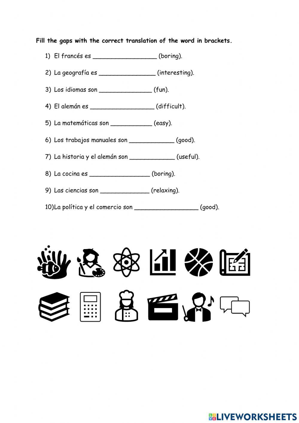 Reasons for opinions and agreement worksheet | Live Worksheets