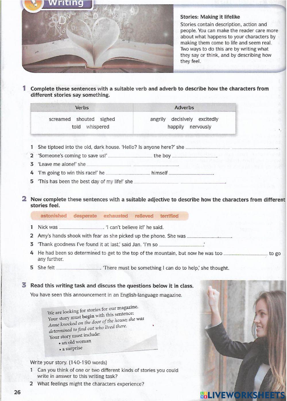 5C- WRITING 24-2 | Free Interactive Worksheets | 4787880