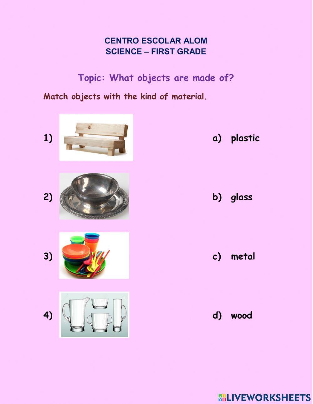 What objects are made of? 755018 | Mary2504 | Live