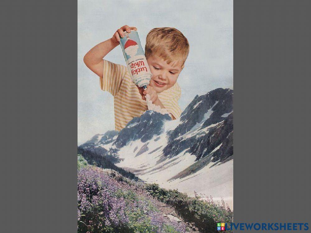 COLLAGE exercise | Live Worksheets