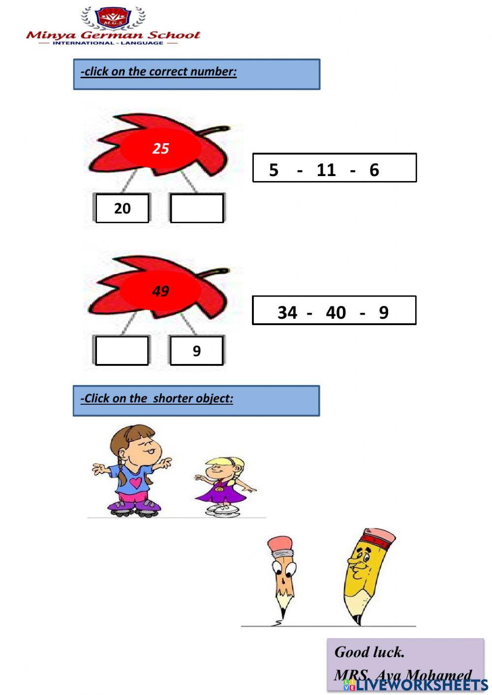 math 24 -2 4789908 | Saramahmoudelshaikh | Live