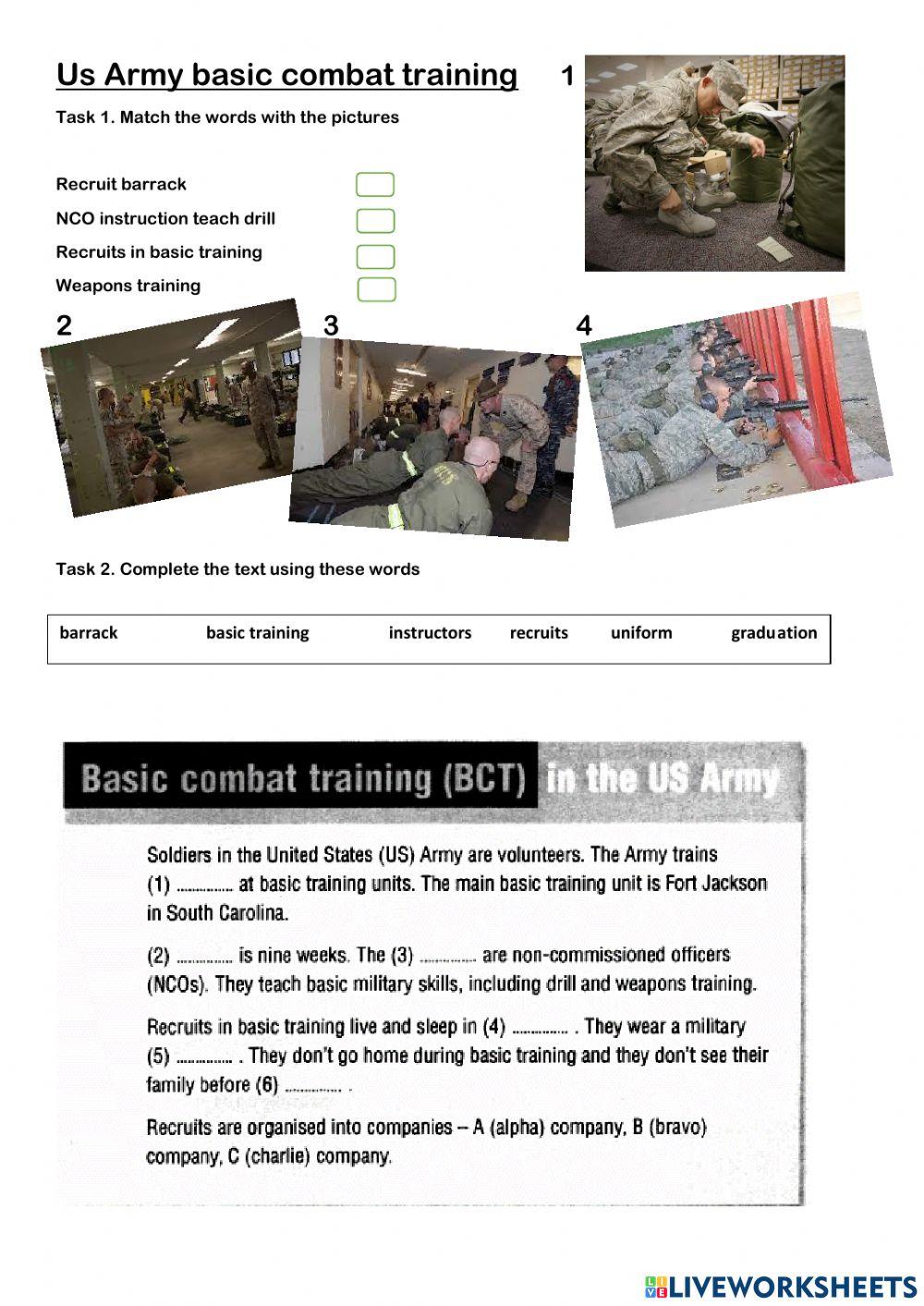 Airforce English worksheet | Live Worksheets