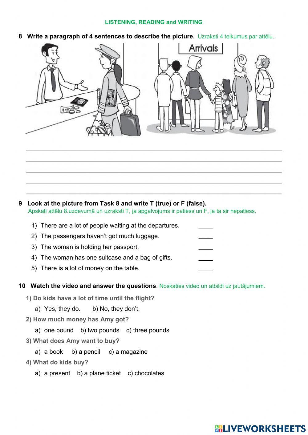 FF4 UNit 8 - TE… | Free Interactive Worksheets | 756786