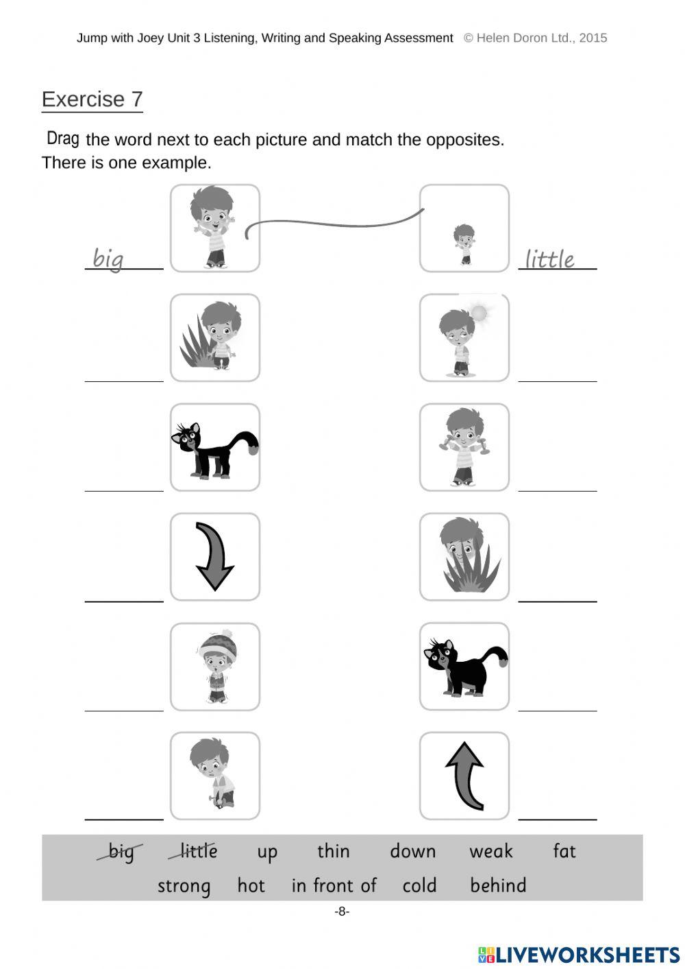 JUMP WITH JOE T… | Free Interactive Worksheets | 4791934