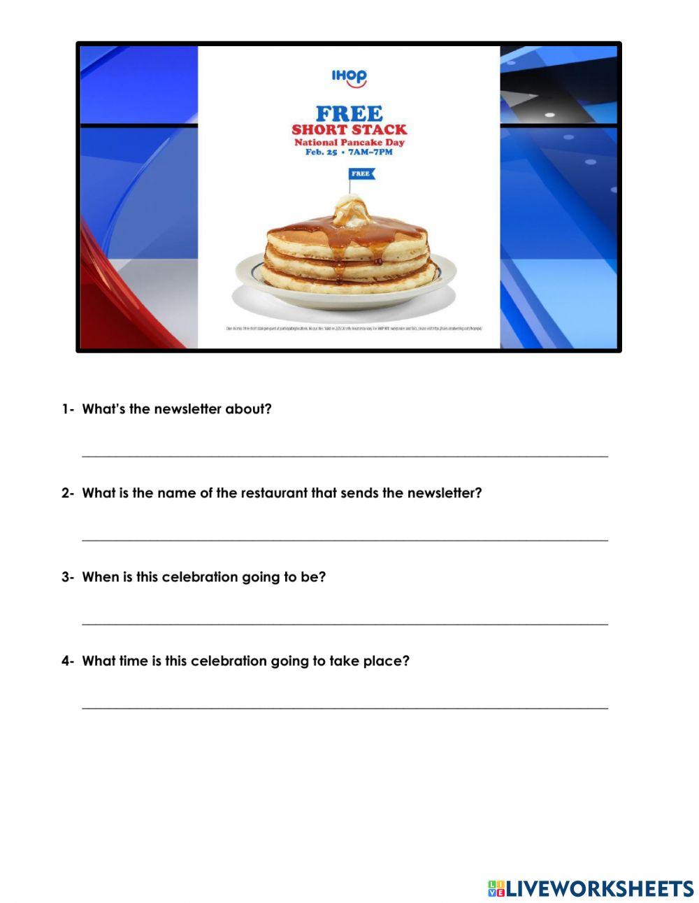 758347 | Newsletters | teacherjenia93 | LiveWorksheets