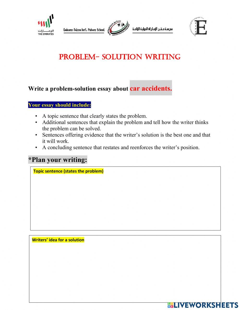 Car accidents online exercise for | Live Worksheets