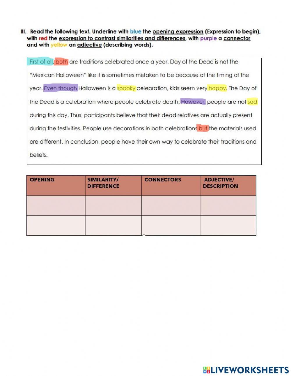 6TH GRADE QUIZ 6-FEBRUARY online exercise for | Live Worksheets