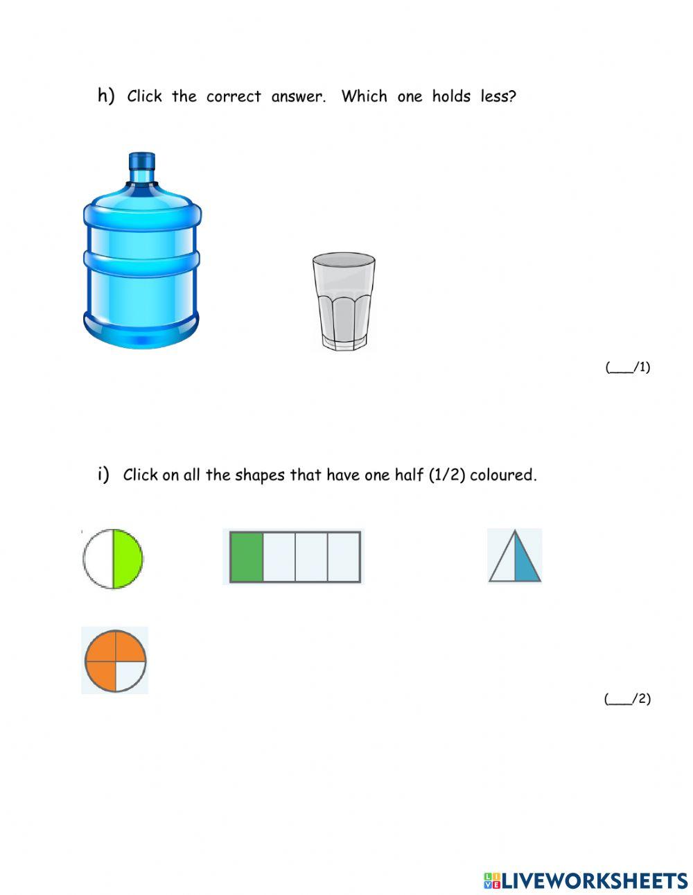 Mathematics Midterm Term 2- group 2 worksheet | Live Worksheets