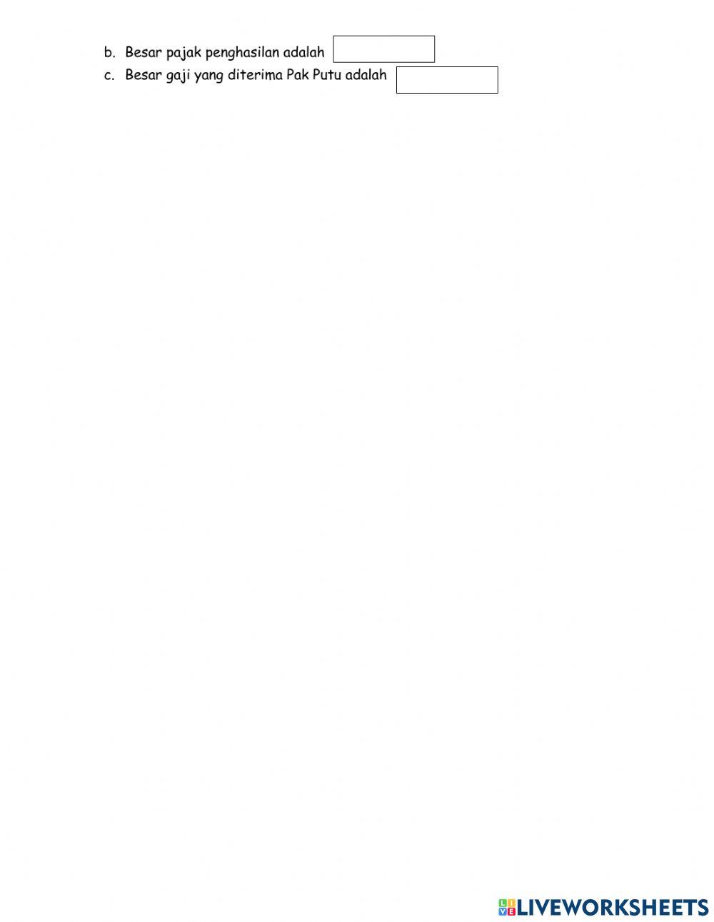 Iis worksheet | Live Worksheets