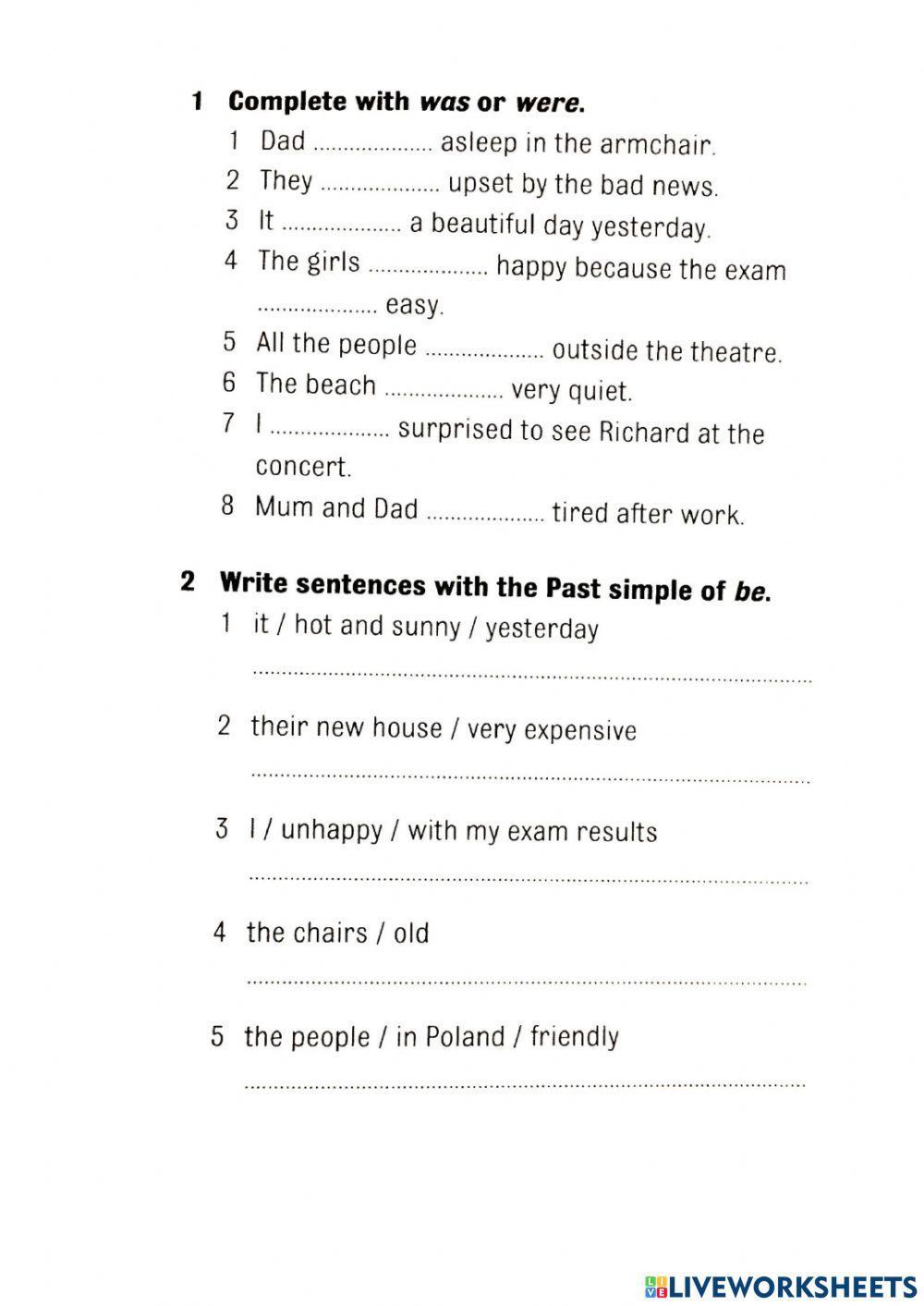 Psat simple of be worksheet | Live Worksheets