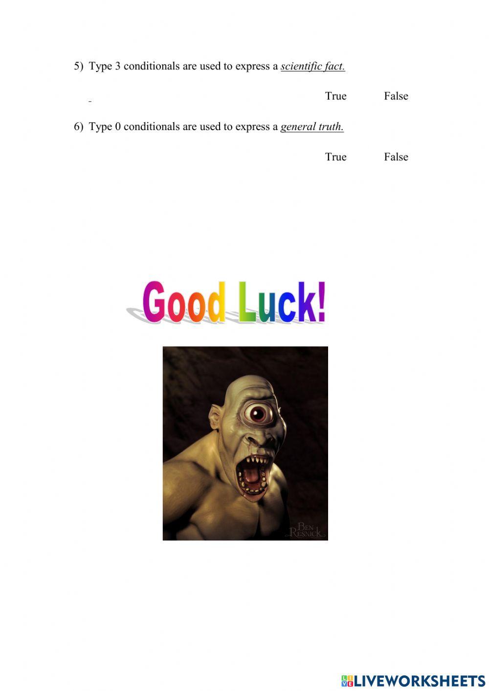 4809763 | Conditional Quiz - Grade 7 | dinaokour