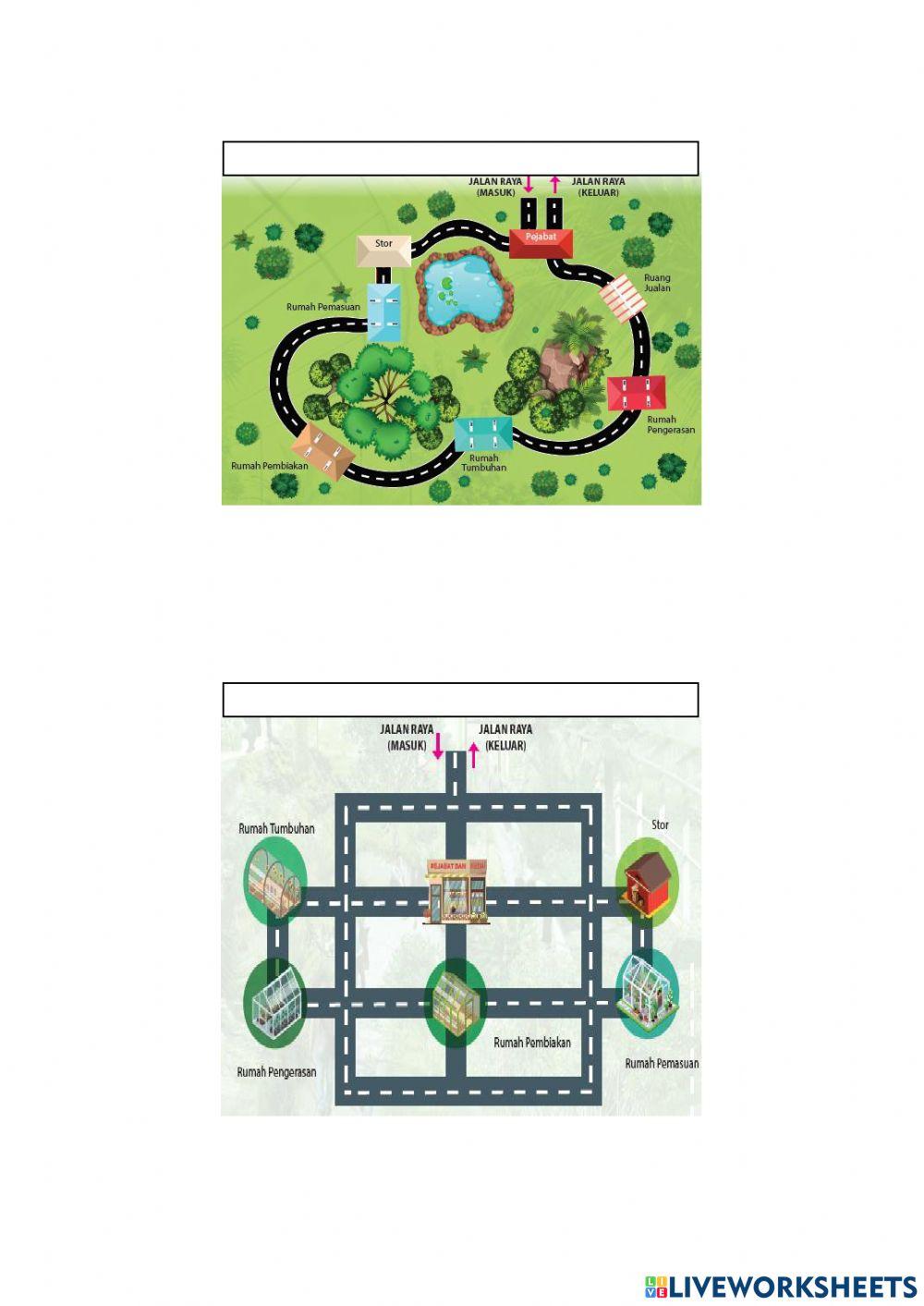 Tugasan Landskap Landskap exercise | Live Worksheets