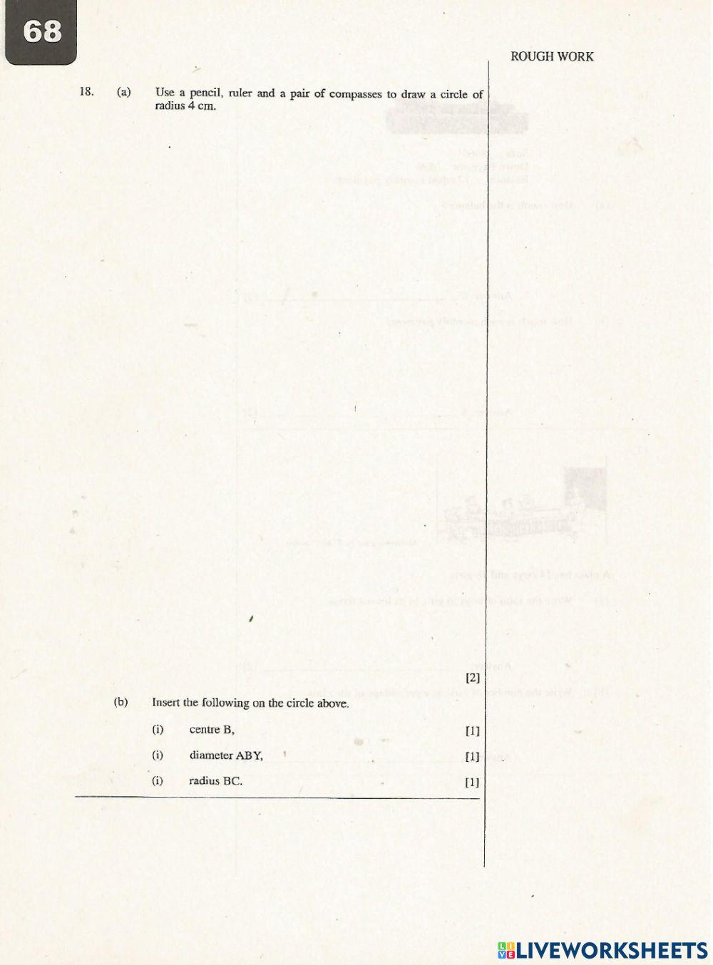 2010 BJC Math P… | Free Interactive Worksheets | 6401485