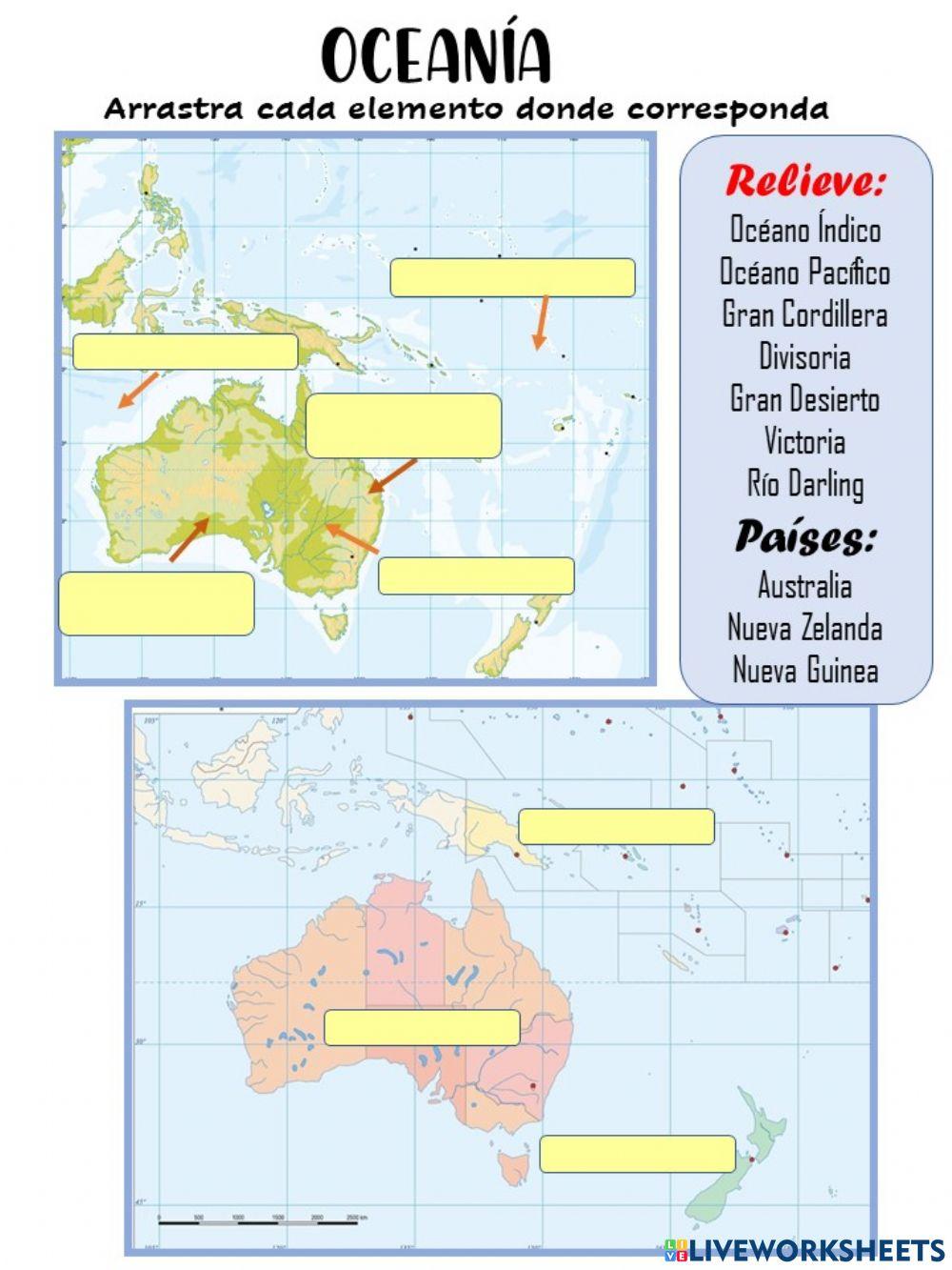 6401583 | Mapa Oceanía | paqui_martin_nieto