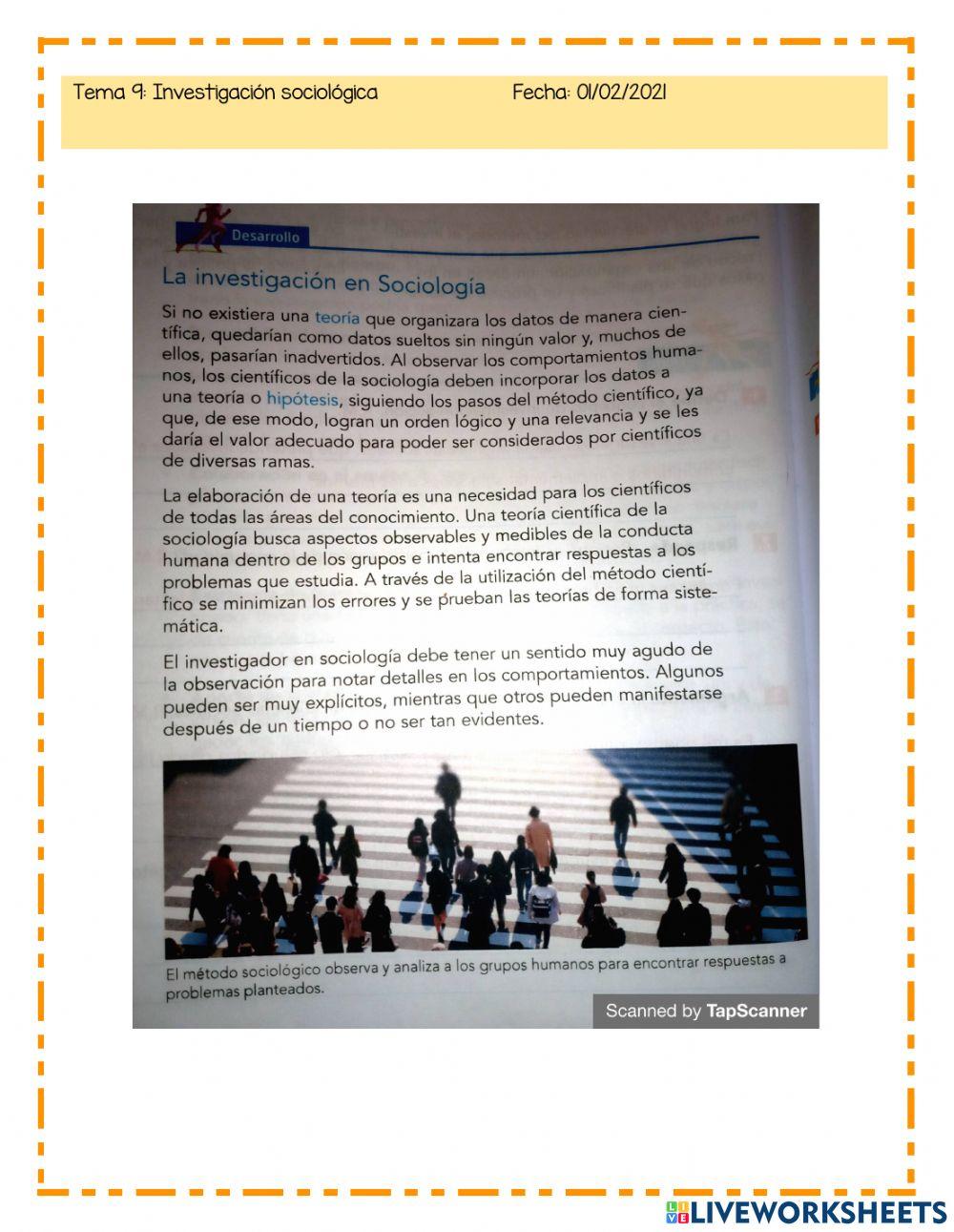 Pdf online exercise: Tema | Live Worksheets