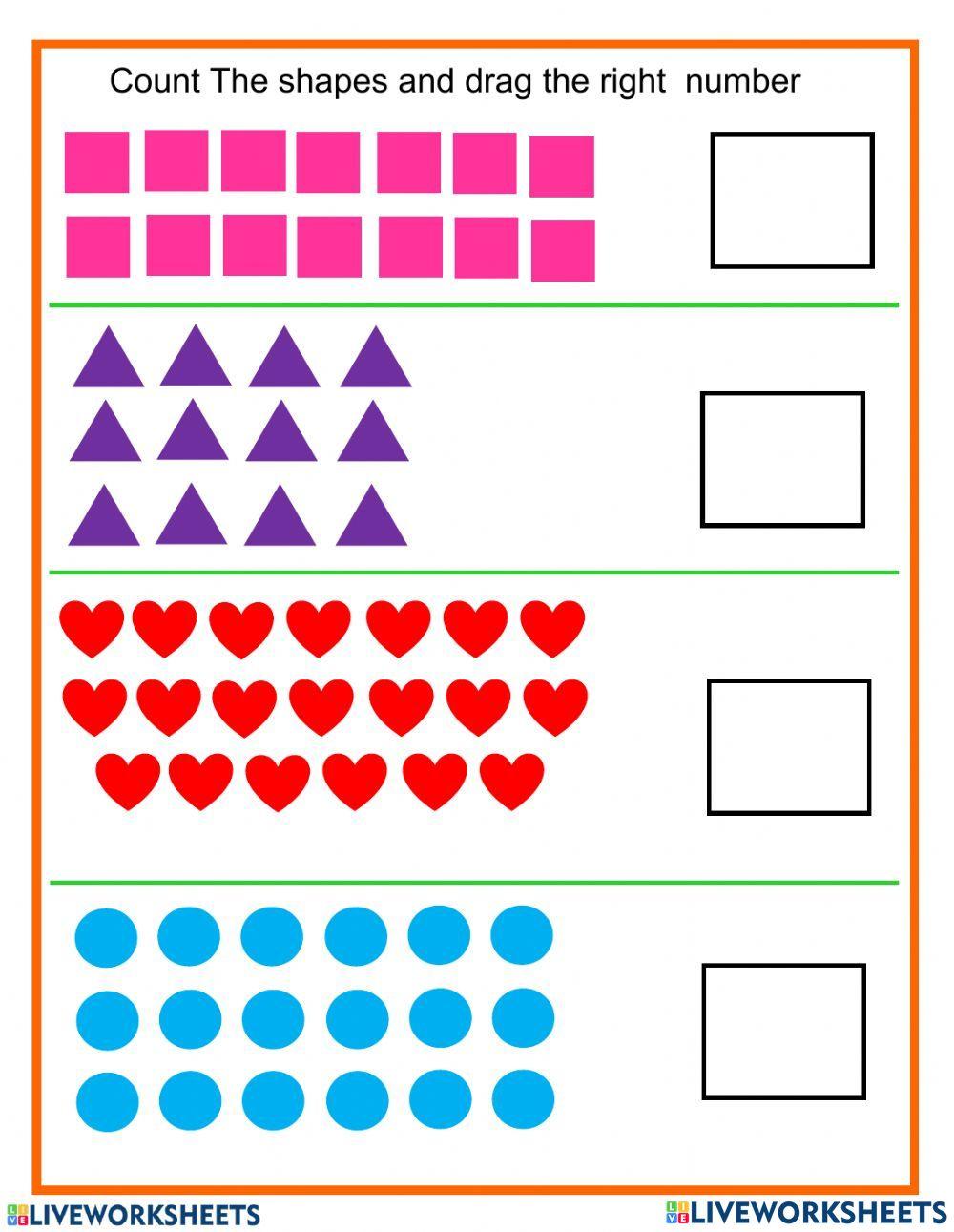 NUMBERS online exercise for | Live Worksheets