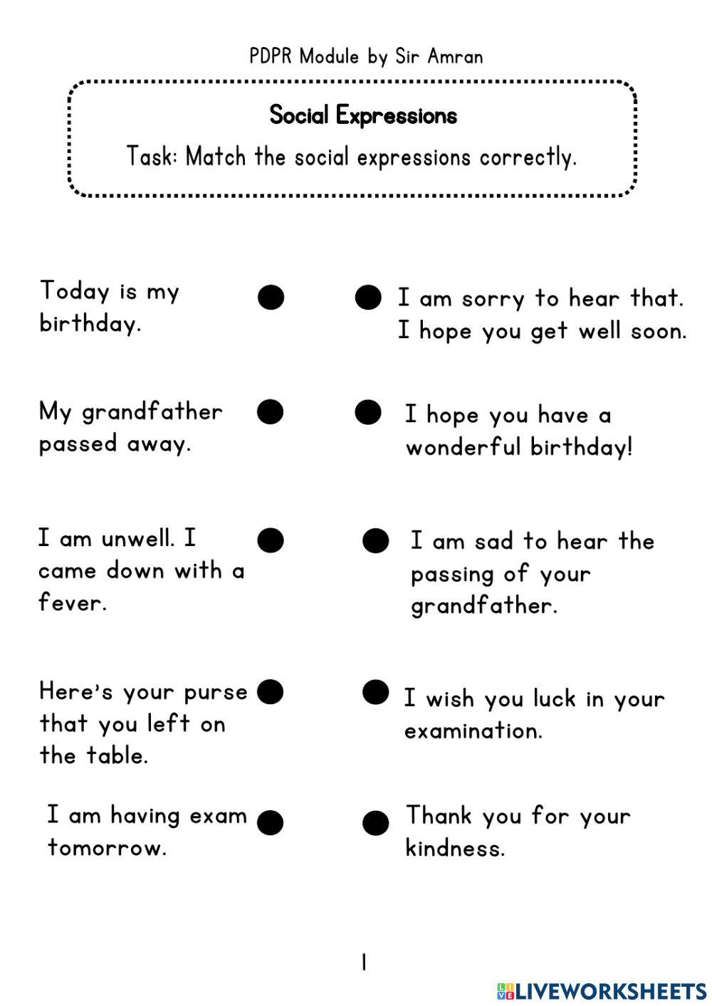 Year 6 Social Expression 692850 | AmranIsmail | Live