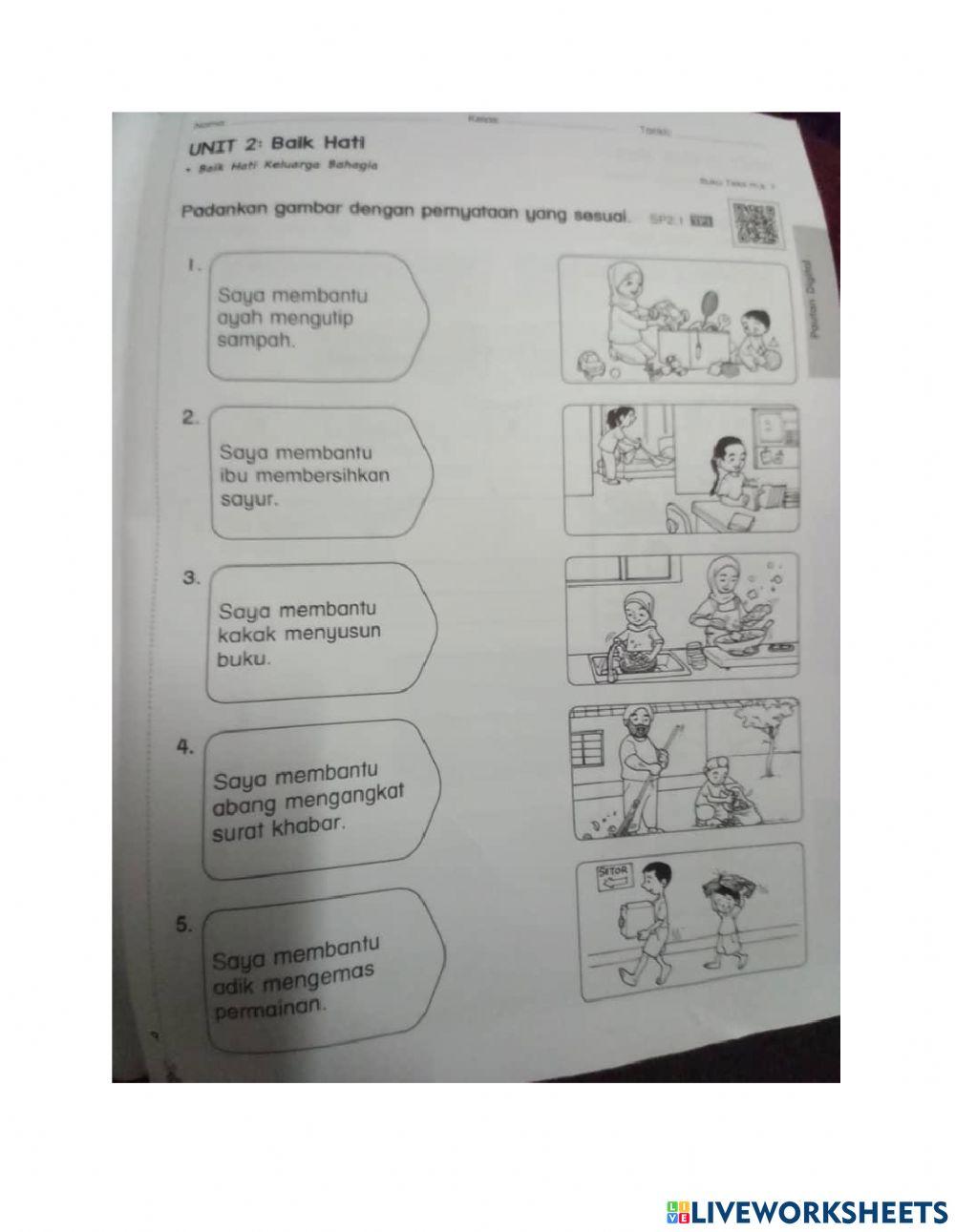 Baik hati activity | Live Worksheets