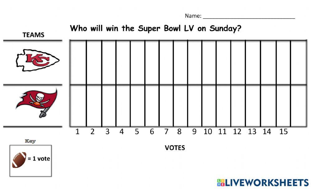 Pictograph online activity for K-5 | Live Worksheets