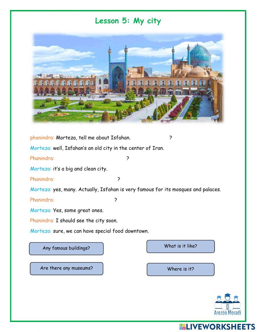 4695212 | grade 8: lesson 5 - conversation | arezoomoradi