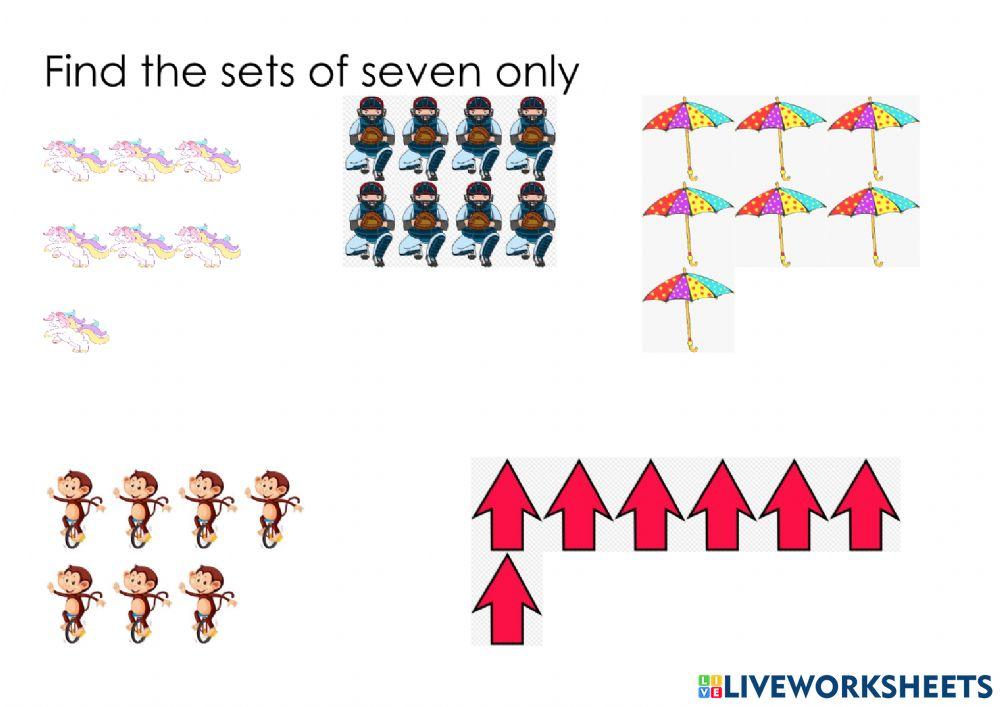 697394 | Finding sets of seven | tcalexander