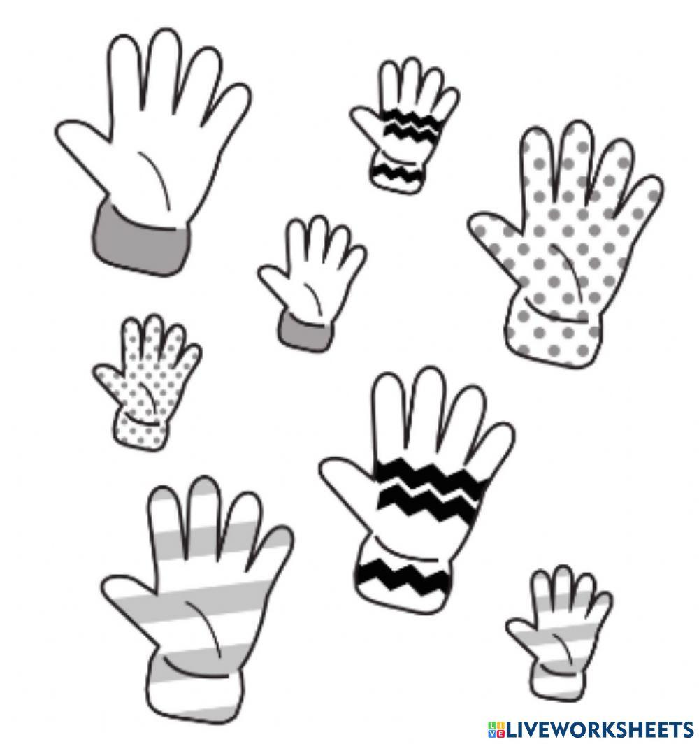 choose big gloves online exercise for | Live Worksheets