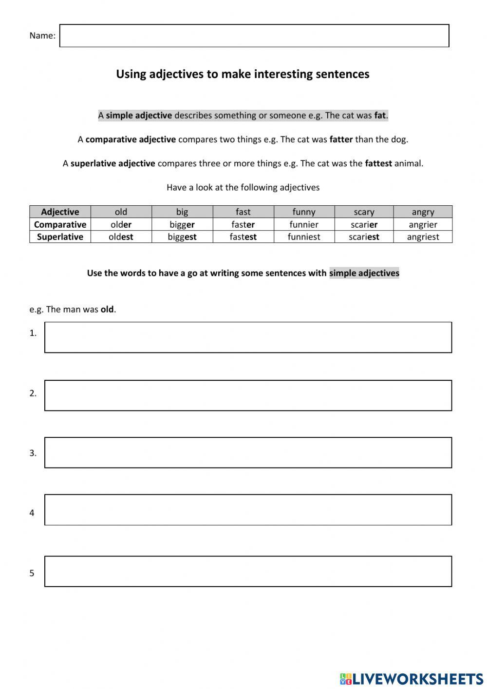 701985 | Simple adjectives | Mike Baldwin