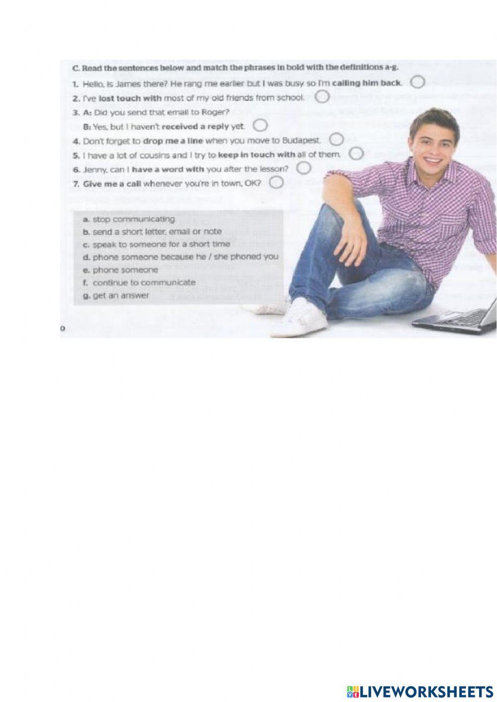 FORM 4 VOCABULARY -UNIT1 online exercise for | Live Worksheets