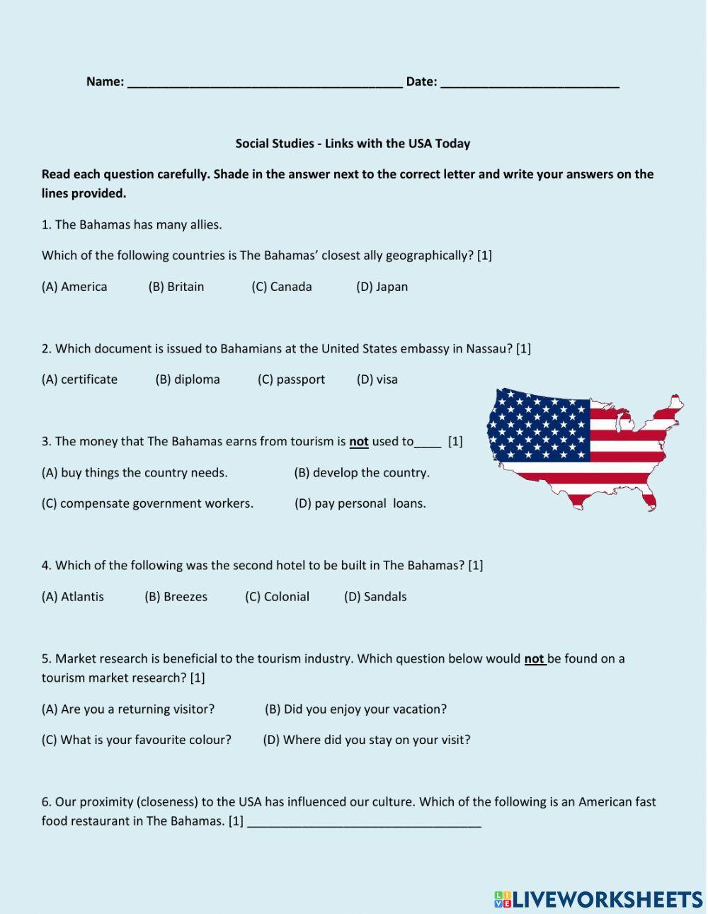 Links with The … | Free Interactive Worksheets | 703832