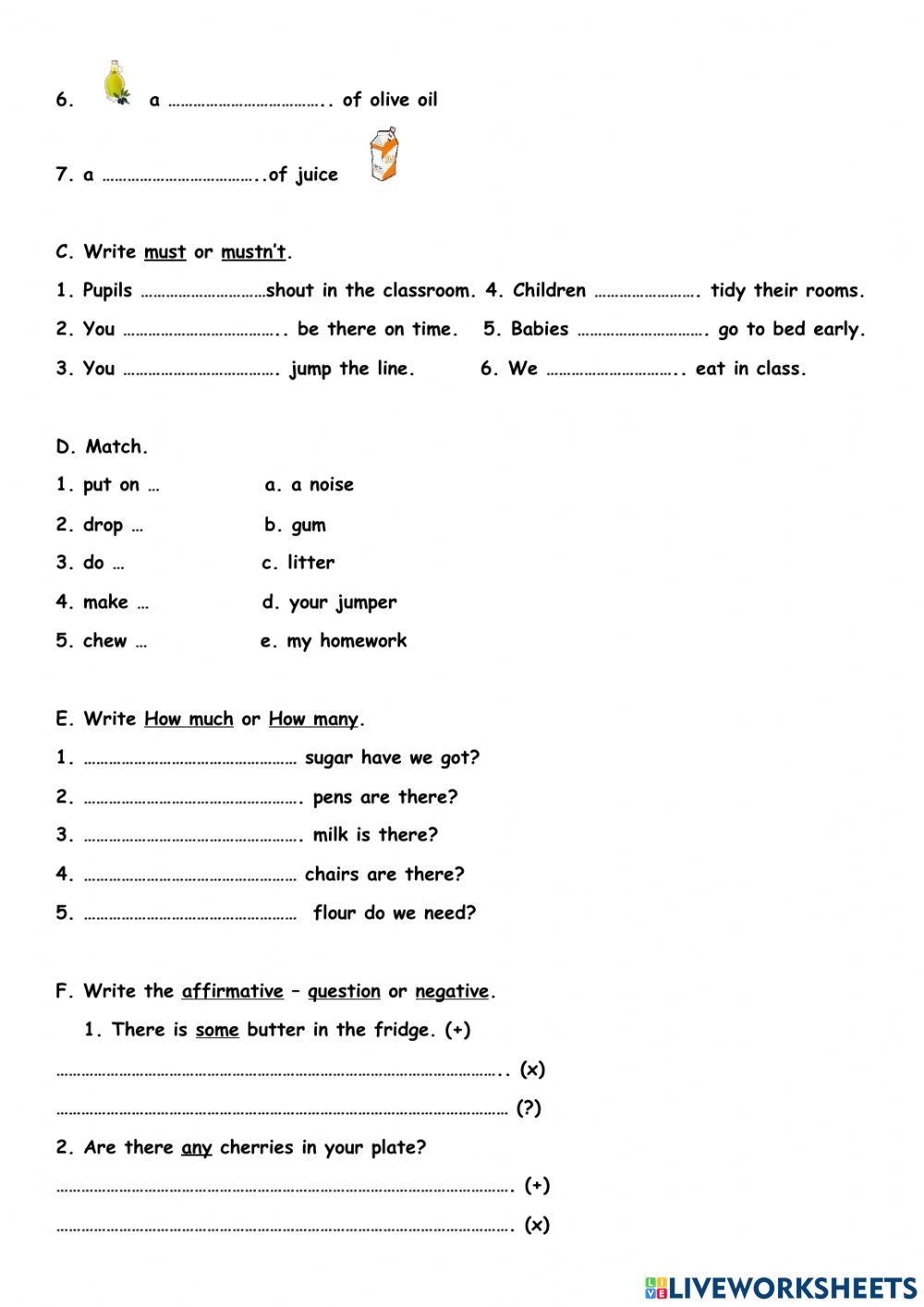 SMILEYS B UNITS 5-6 worksheet | Live Worksheets