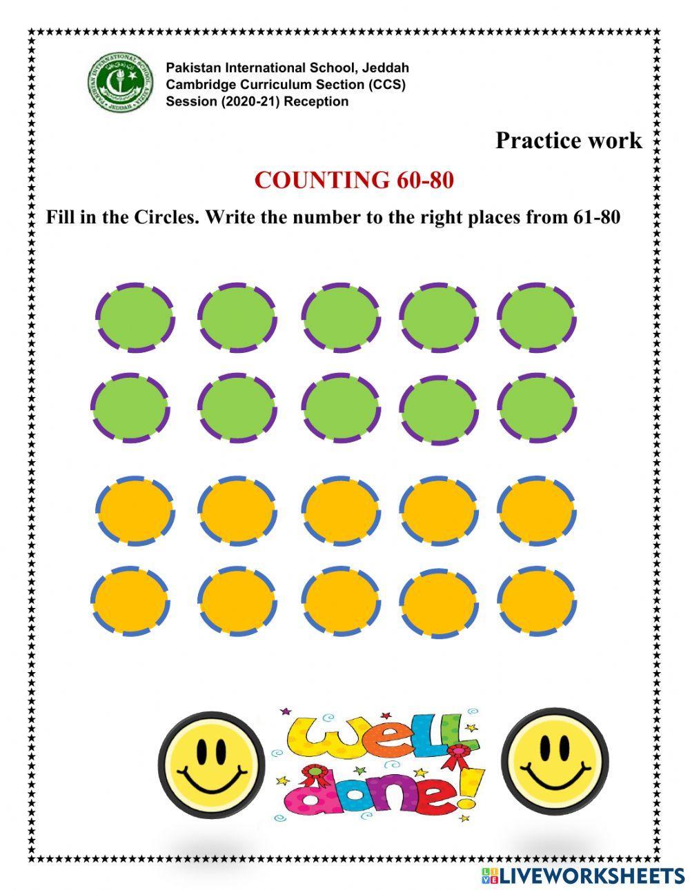 704789 | Counting | Ms_S | LiveWorksheets