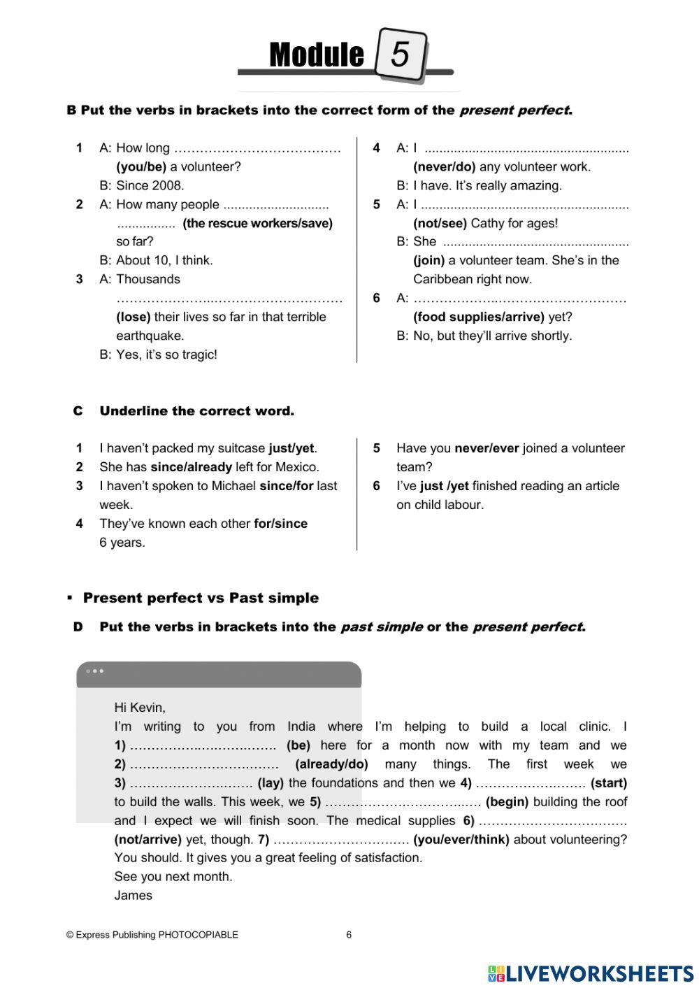 Test 2 (8th grade) online exercise for | Live Worksheets