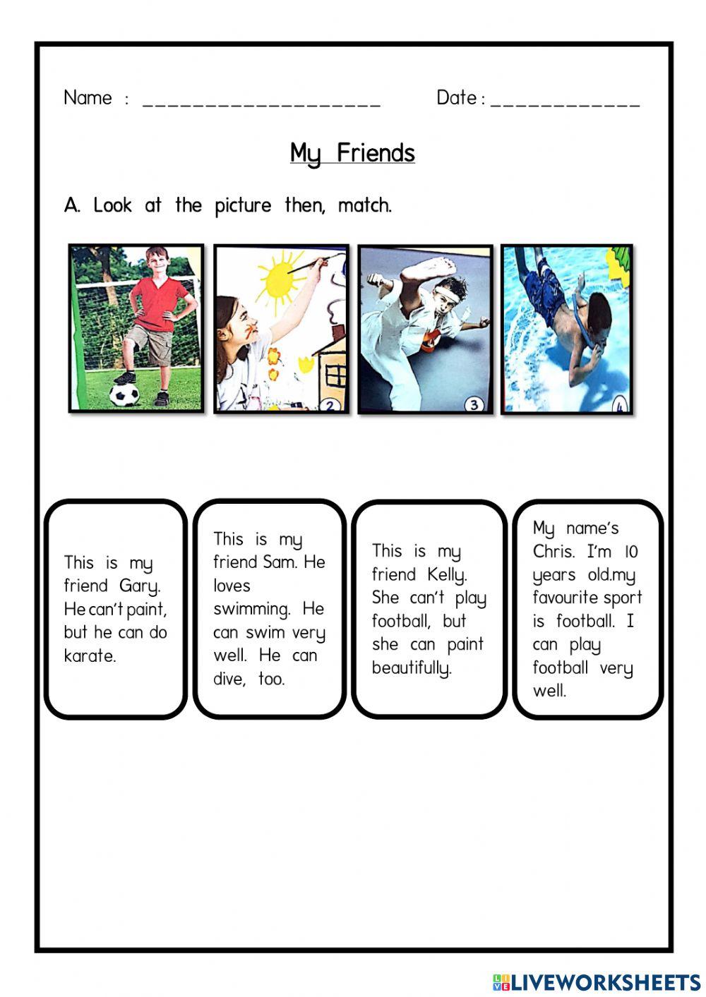 Module 1 Welcome activity | Live Worksheets