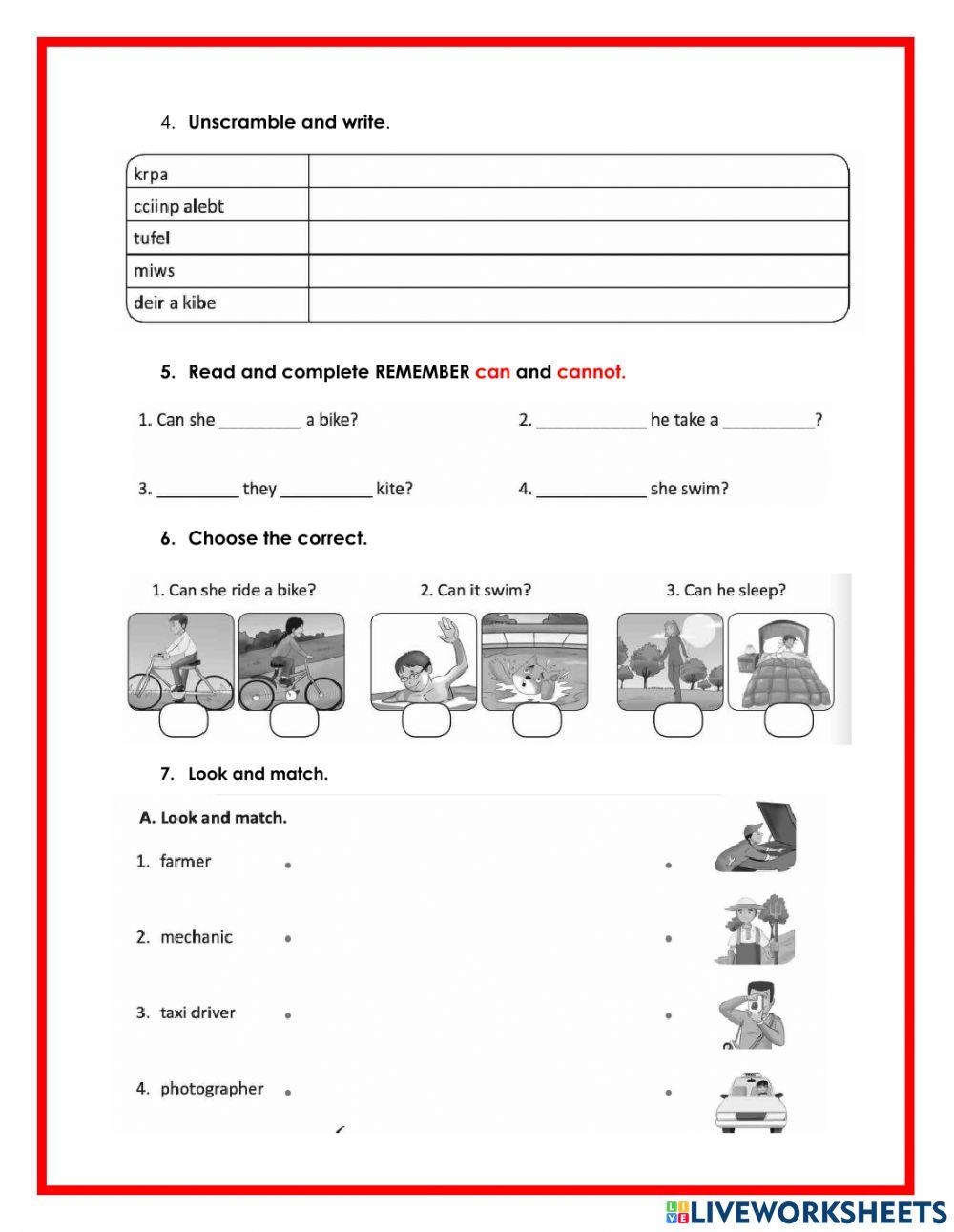 Workshop grade 3 second period worksheet | Live Worksheets