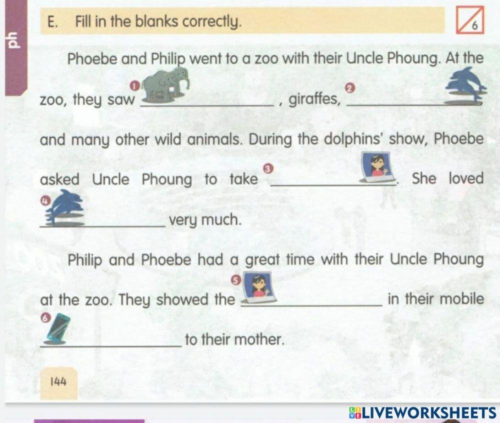 Phonics online exercise for grade 2 | Live Worksheets