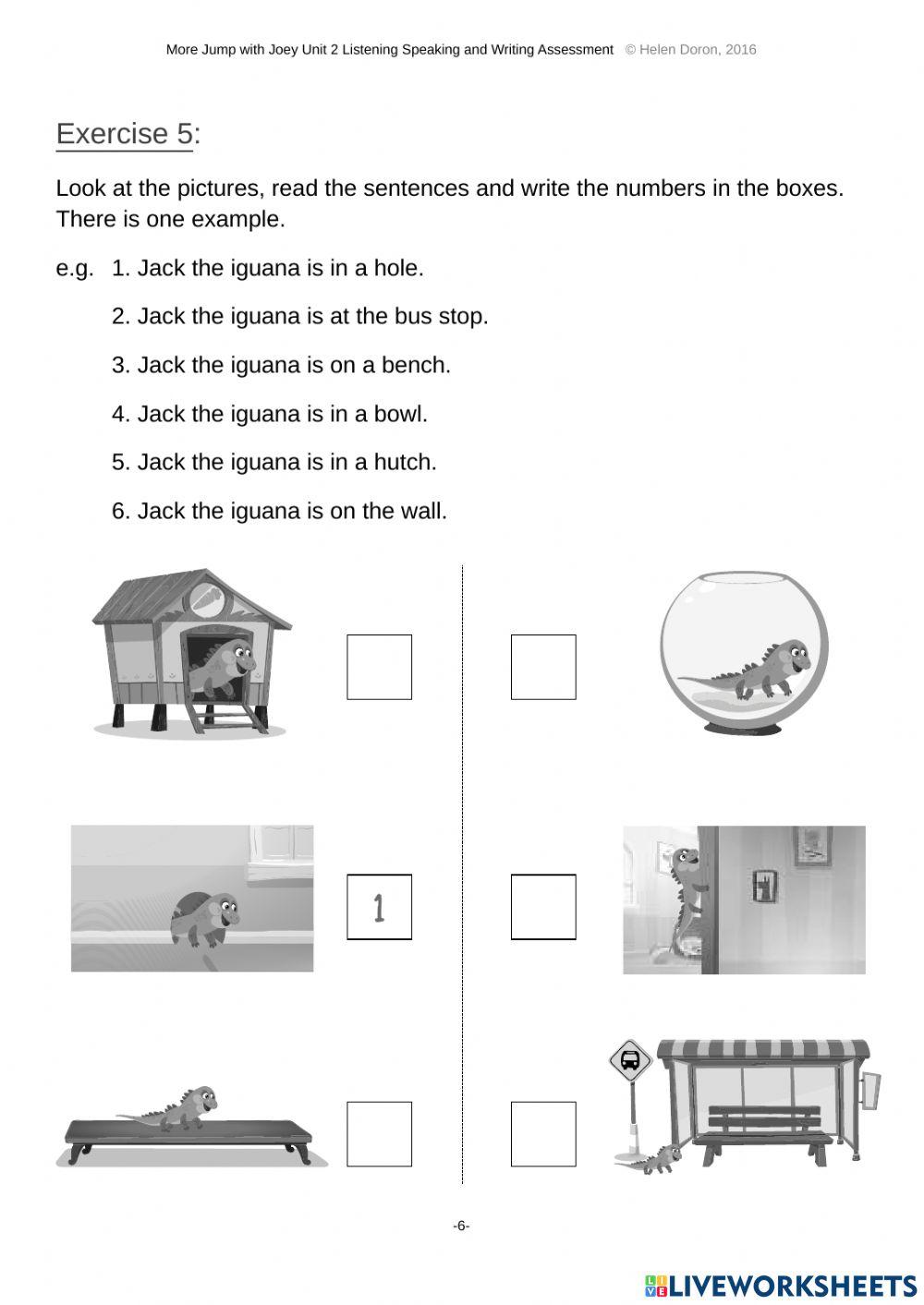 MJWJ Test 2 6412649 | TeacherEmir | Live Worksheets