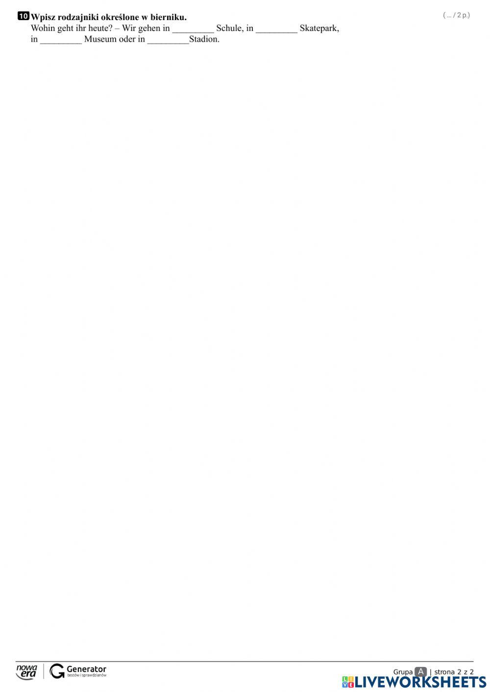 Alltag in Deuts… | Free Interactive Worksheets | 4715964