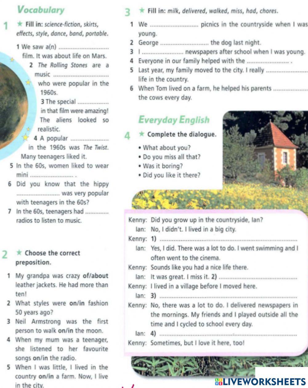 Prime Time 1 5cd worksheet | Live Worksheets