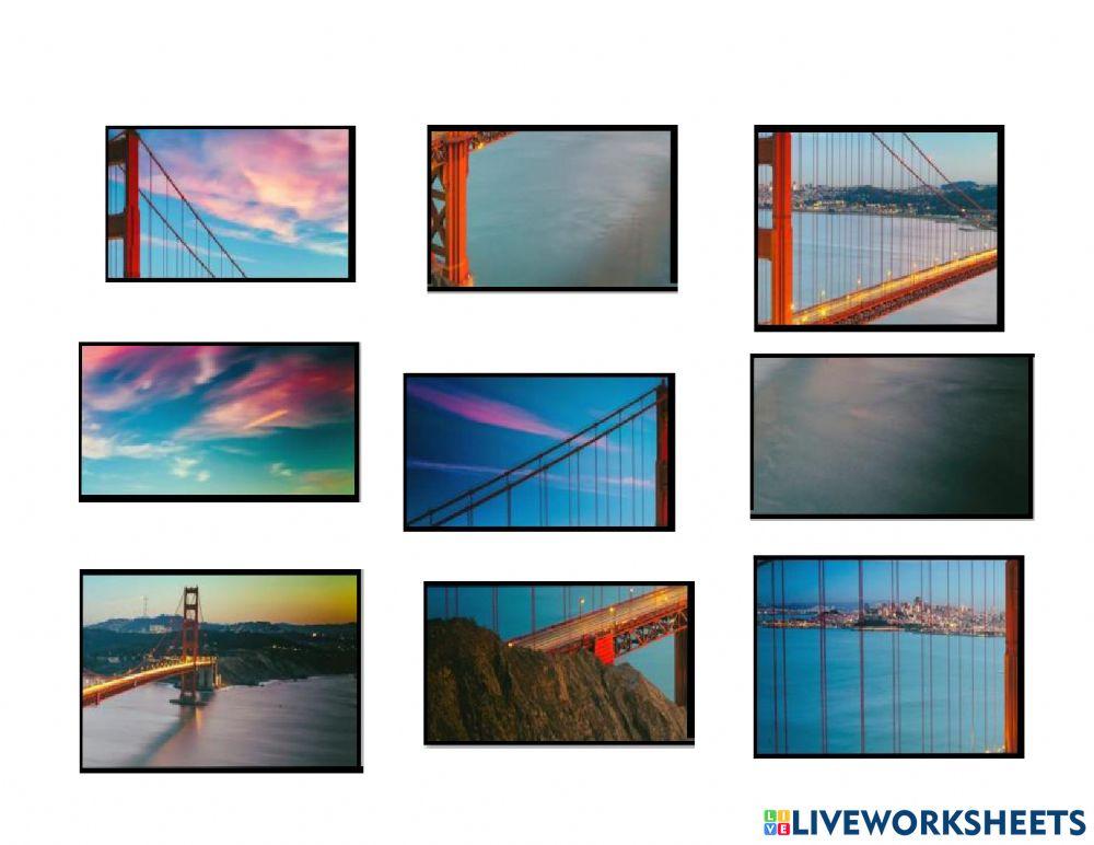 Bridge Puzzle worksheet | Live Worksheets