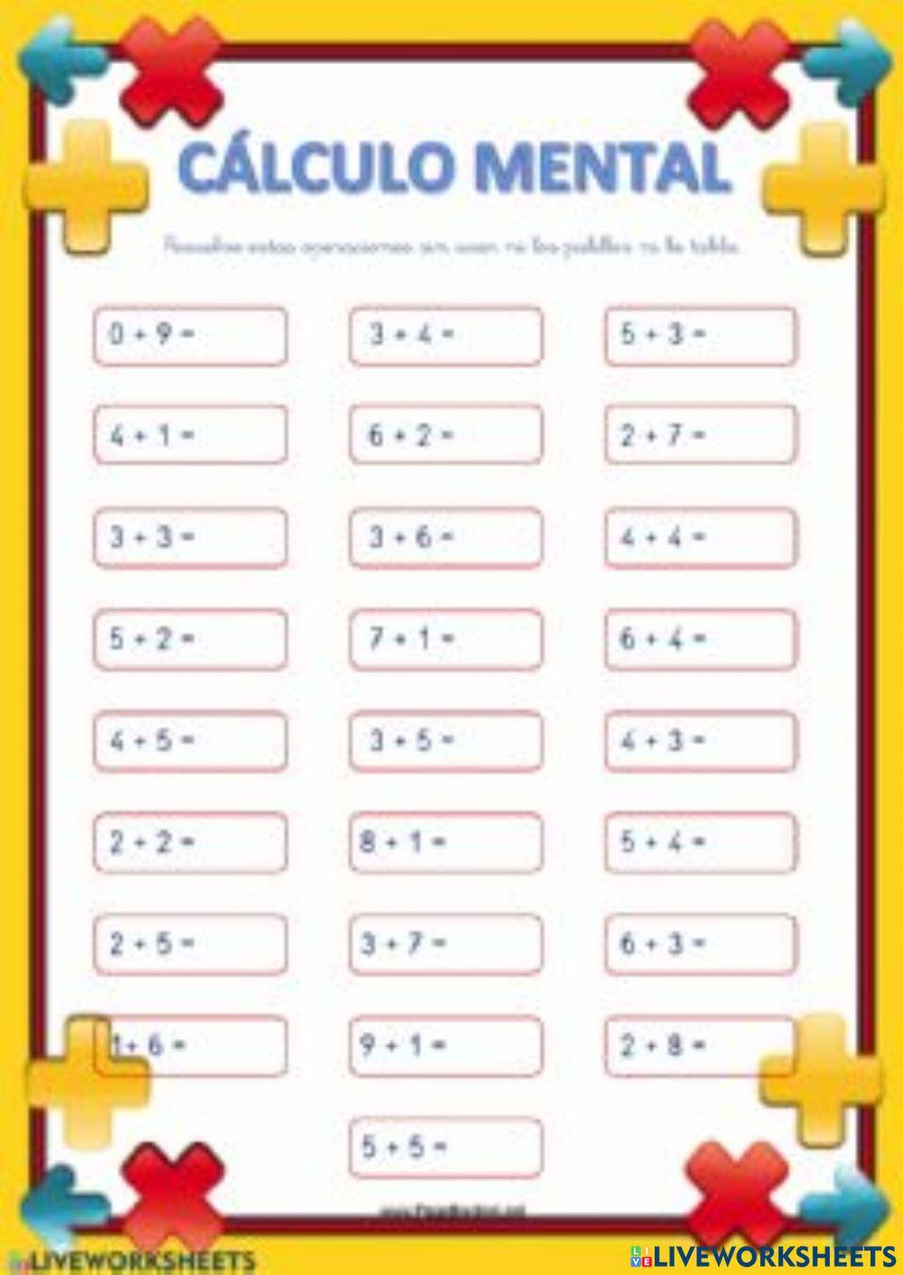 4718118 | suma mate | solin1201 | LiveWorksheets