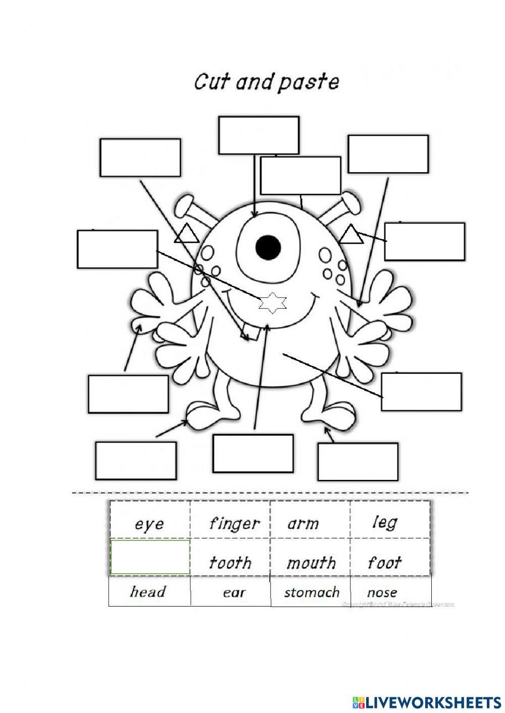 alien worksheet