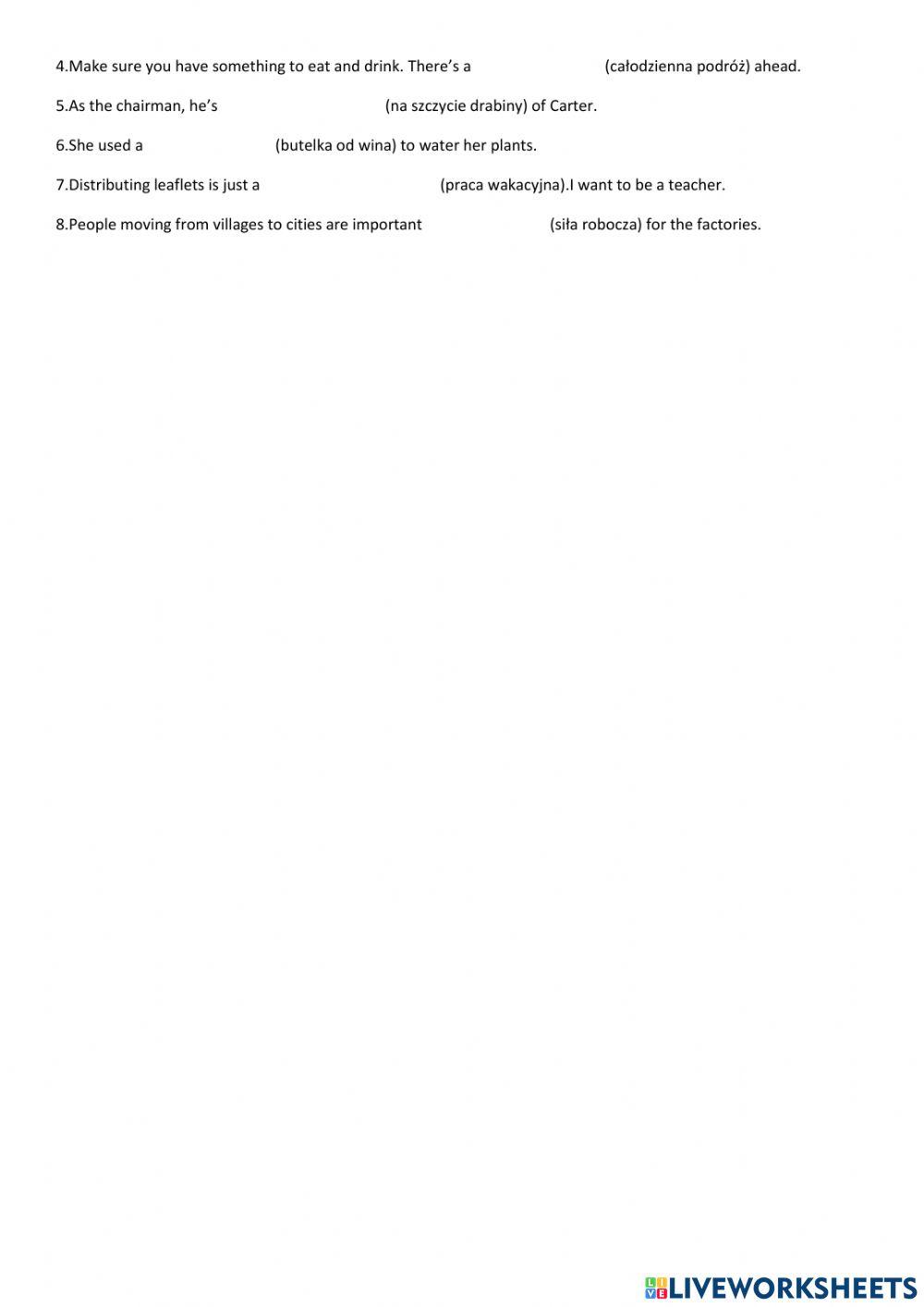 710141 | Unit 5 test | Nowichu | LiveWorksheets