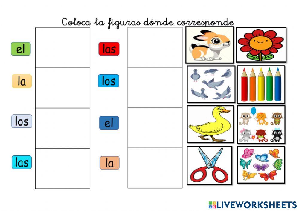 Ejercicios con la letra L online activity | Live Worksheets