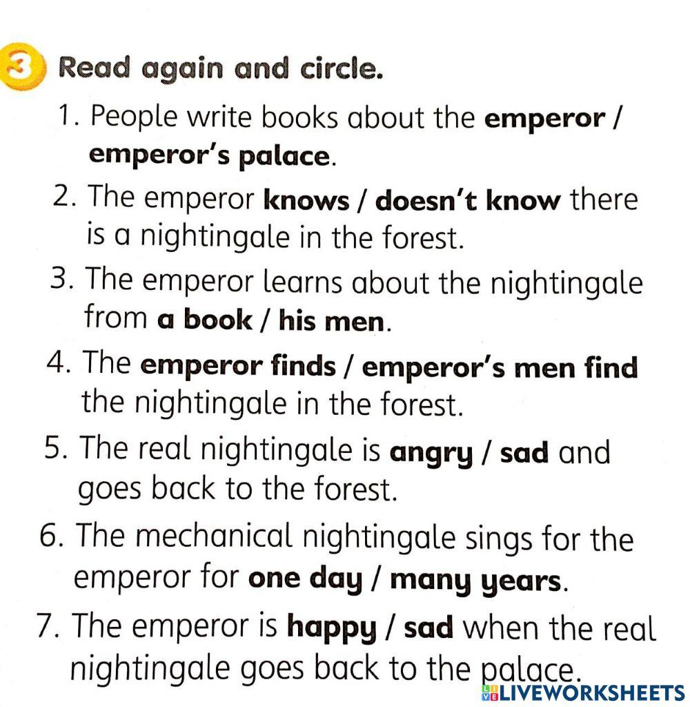 CEFR YEAR 4 MODULE 2 PAGE25 (3) online exercise for | Live Worksheets