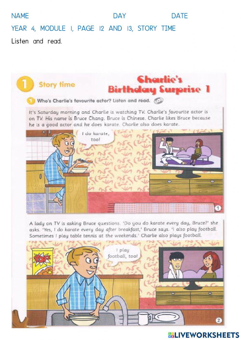 Year 4, module … | Free Interactive Worksheets | 769679