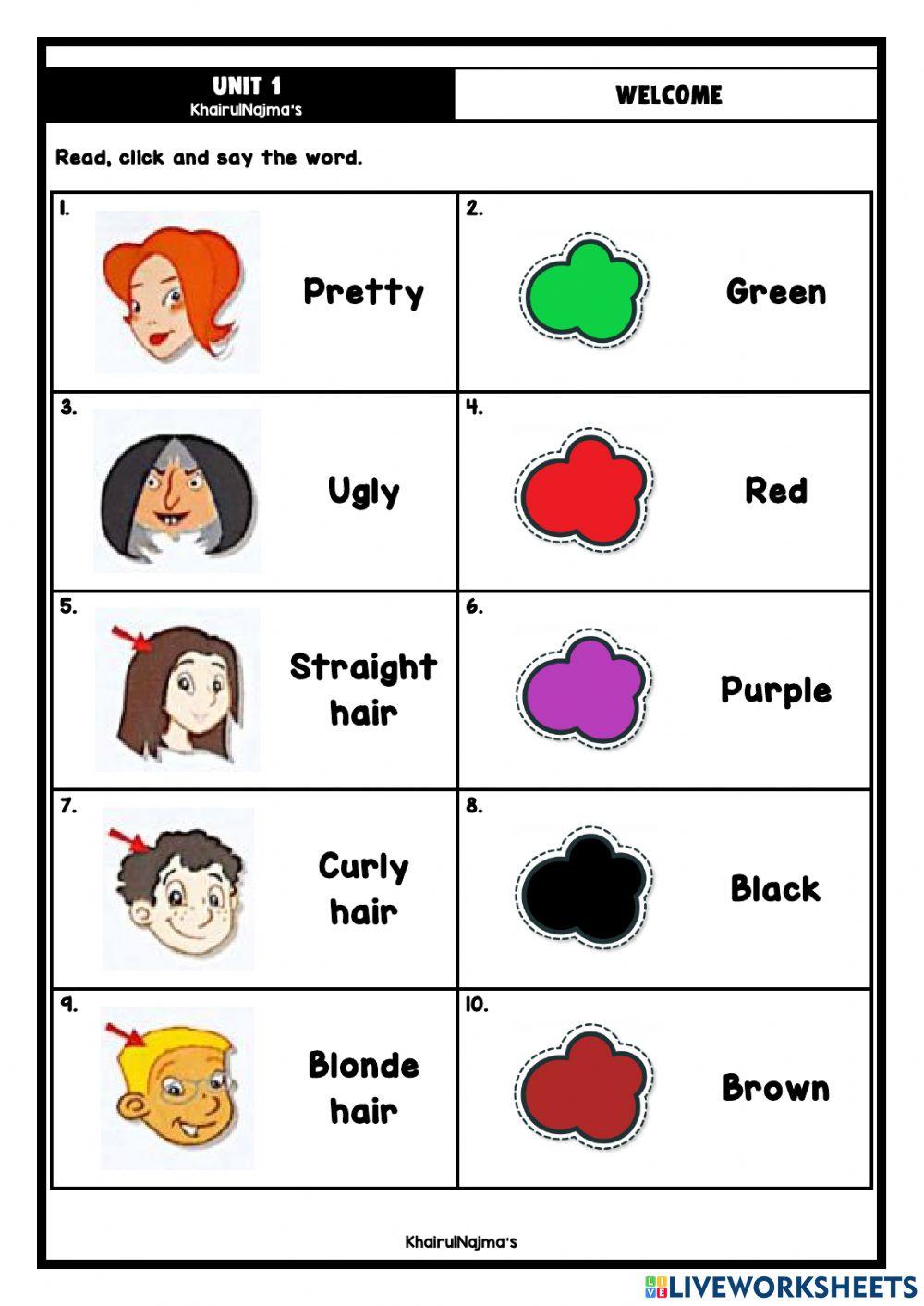 770044 | Unit 1 : Welcome | KhairulNajma